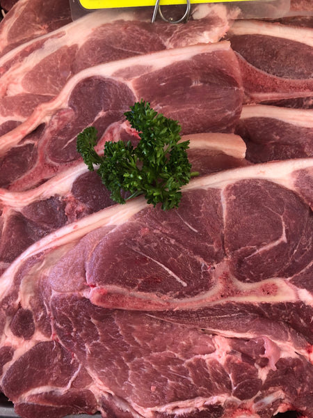 Pork Shoulder Chops (per kg) - Bruce Family Butchery